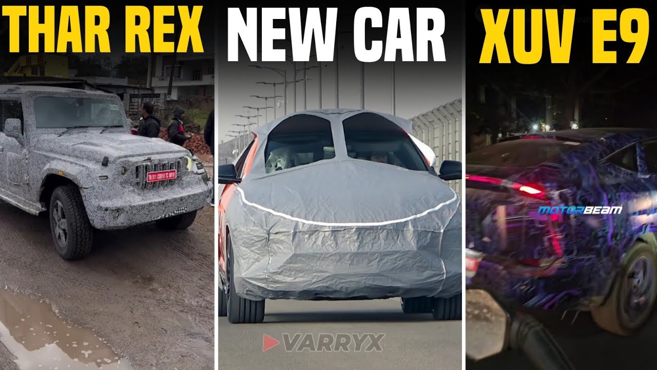 Thar Rex Leaked | Upcoming New Car India | Mahindra Xuv E90 Leaked ...