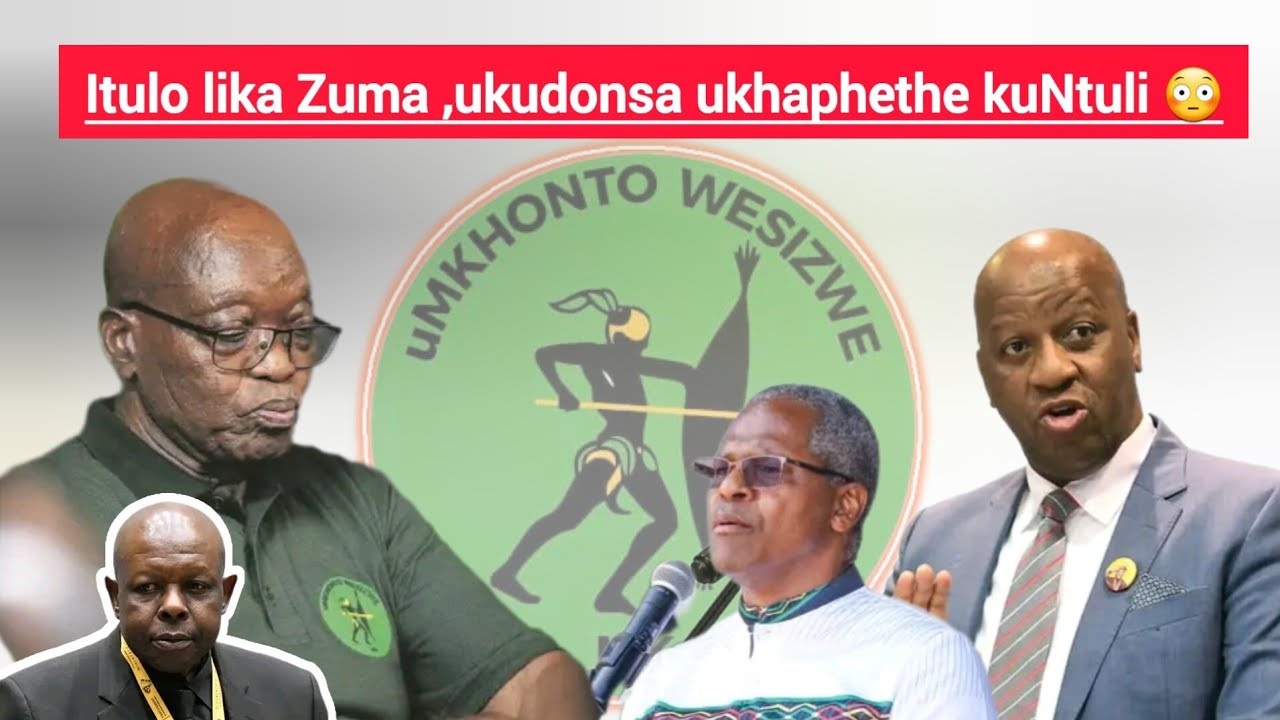 Kuvela itulo likaZuma ezingaziwa, ukudonsa ukhaphethe ku Ntuli IFP 😳 ...