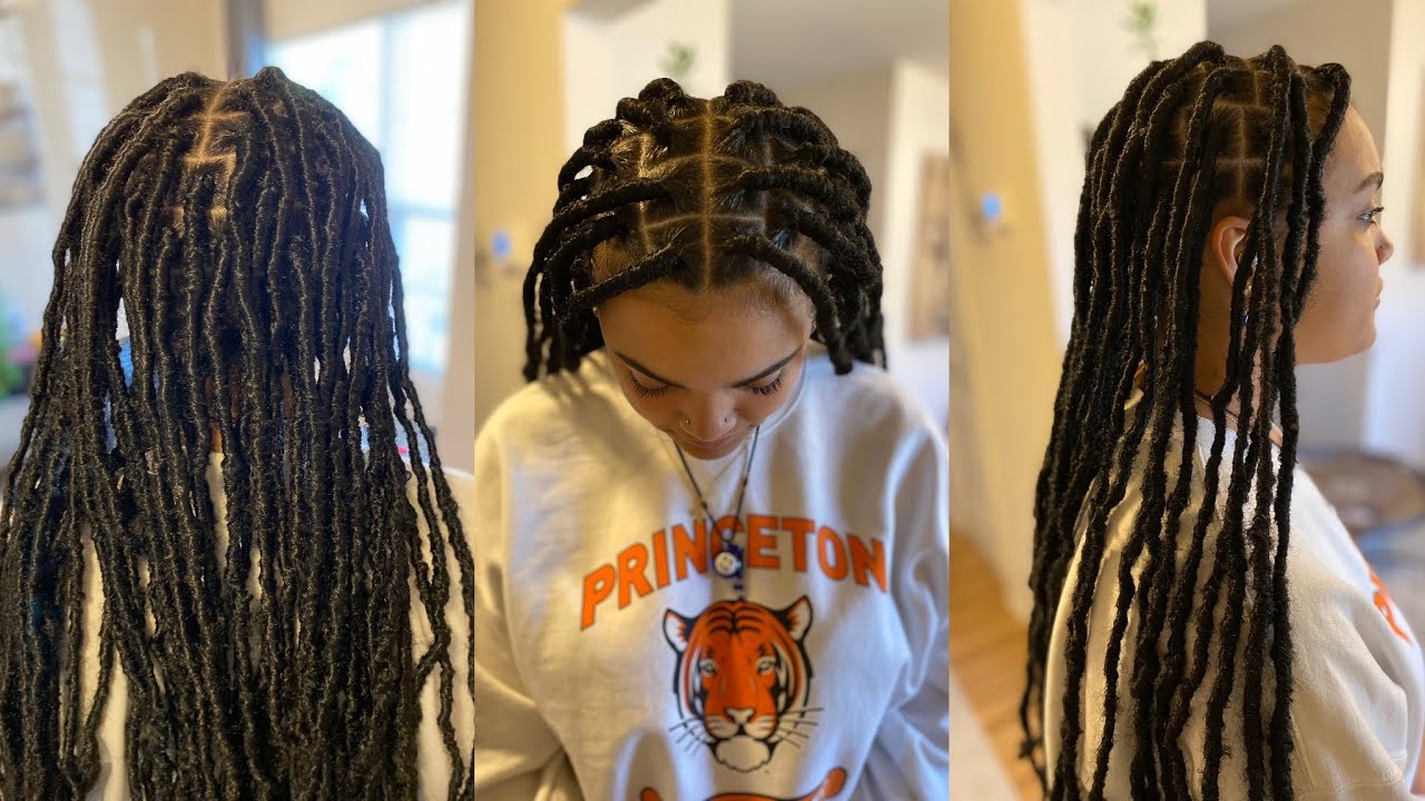 Distressed Soft Locs | Mercedes Nicole - YouTube