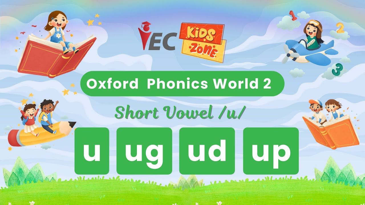 Short Vowel u ( u, ug, ud, up ) | Learn English for kids | Practice ...