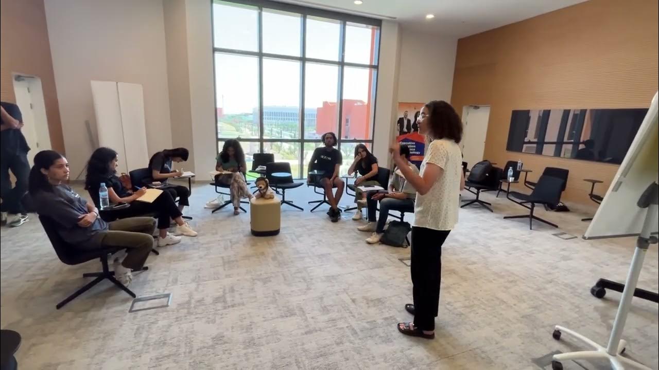 MNDT 2023 Debate Camp at UM6P (Yasmine's speech) - YouTube