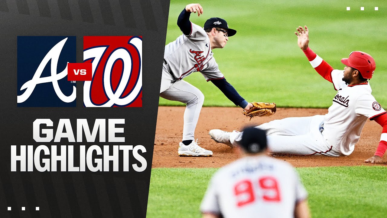 Braves vs. Nationals Game Highlights (5/20/25) | MLB Highlights - YouTube
