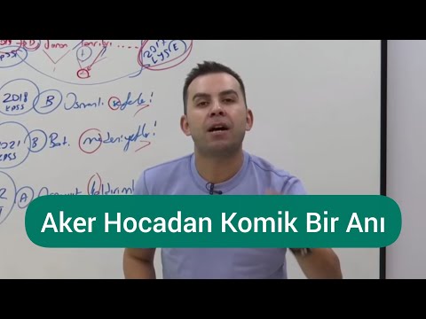 İşte Videonun Tamamı/Aker Hoca Komik Bir Anını Anlatıyor