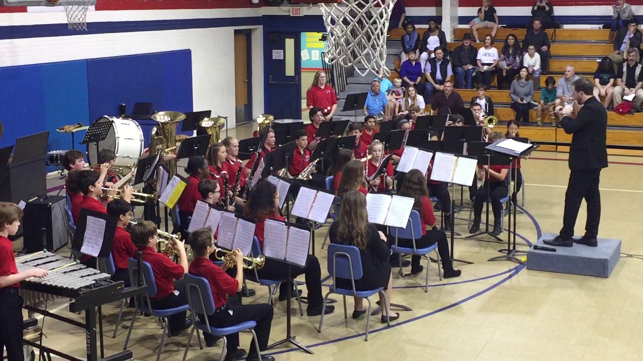 Rippling Watercolors - Mandeville Junior High band Christmas Concert ...