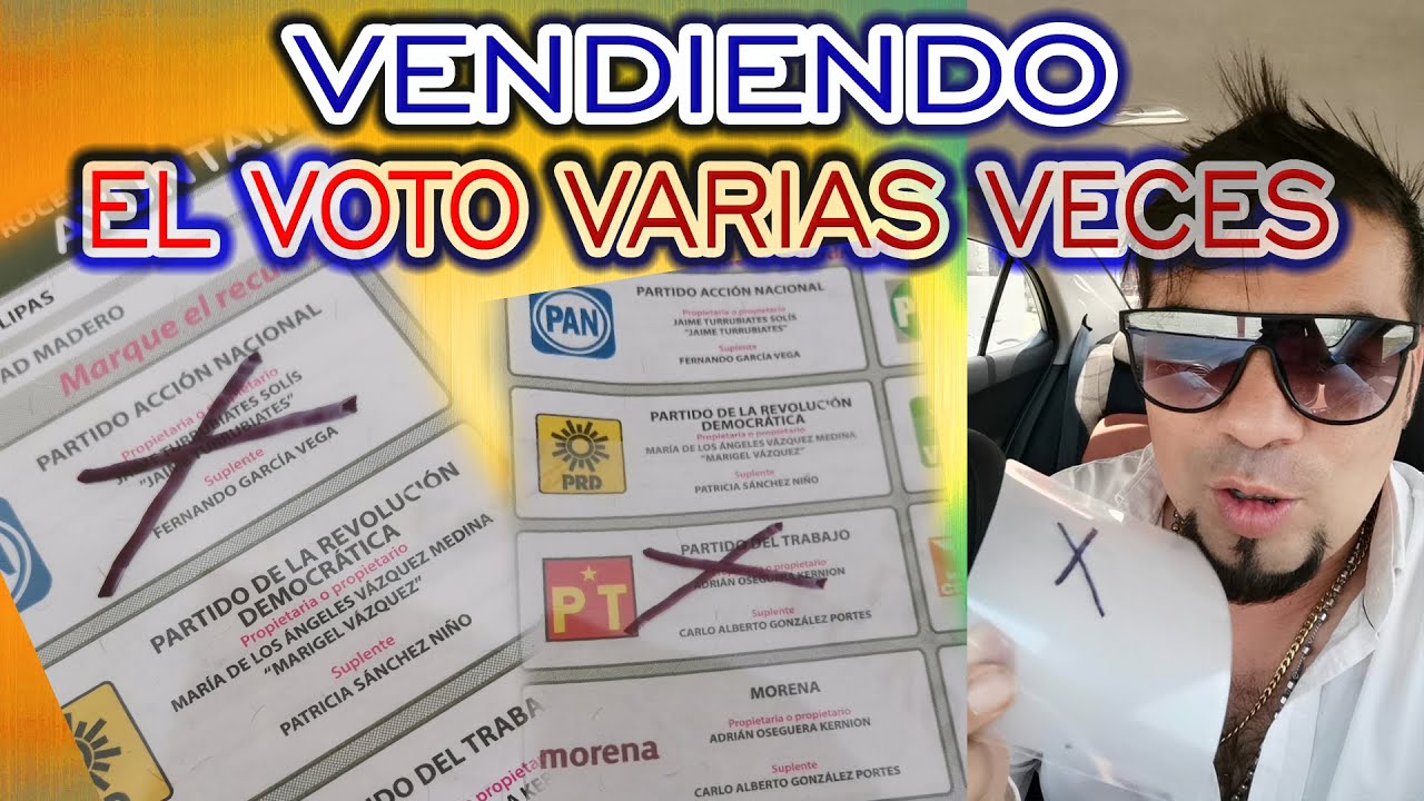 COMO VENDER EL VOTO MAS DE UNA VEZ #elecciones #votos - YouTube