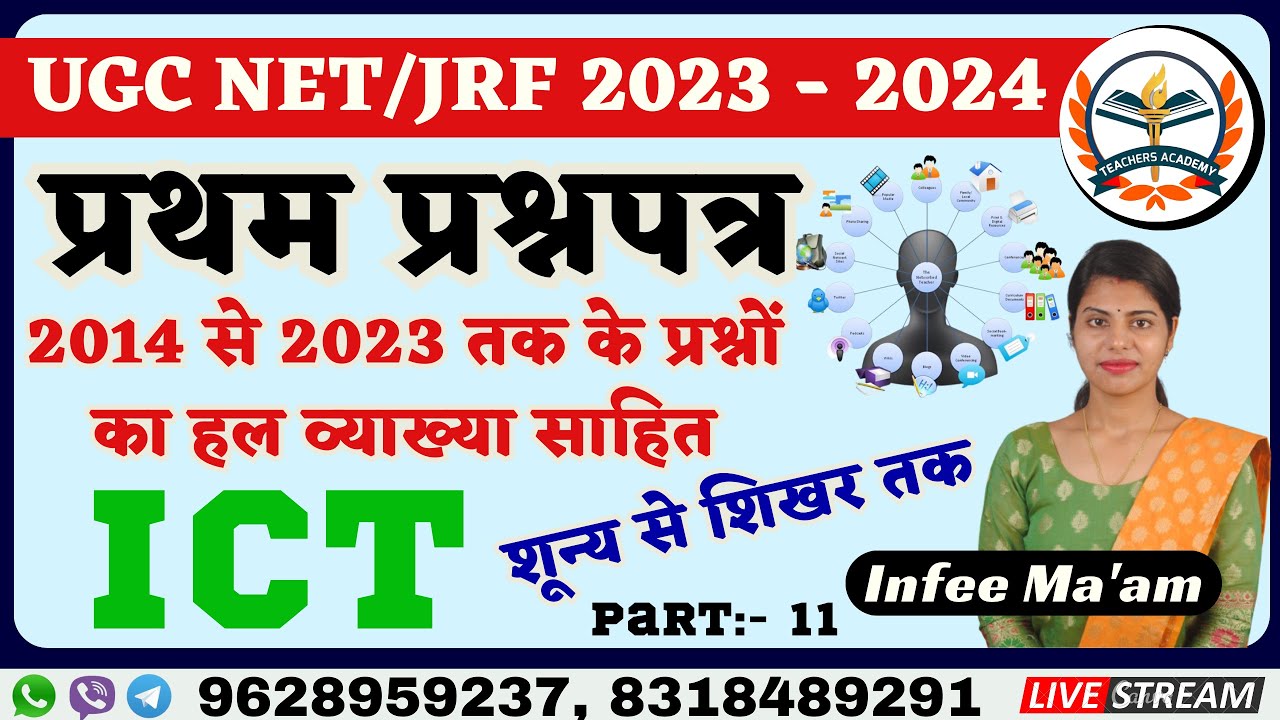 UGC NET JRF FIRST PAPER DECEMBER 2023 प्रथम प्रश्न पत्र Communication ...