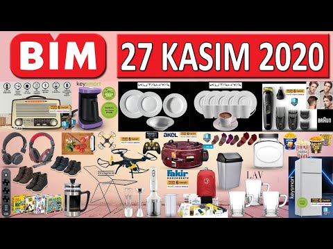 BİM 27 KASIM 2020 | BİM AKTÜEL ÜRÜNLERİ | BİM İNDİRİMLERİ | BİM 27 KASIM KATALOĞU