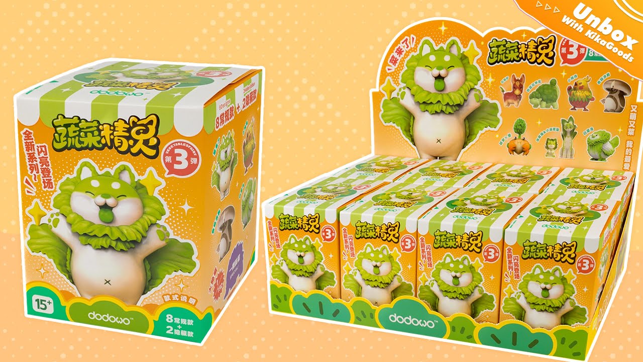 Unbox with KikaGoods | Vegetables Fairy Season 3 Blind Box #unboxing # ...