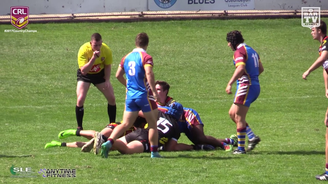 2017 U18 Country Championship Highlights (RD 1) - Bidgee Bulls v ...