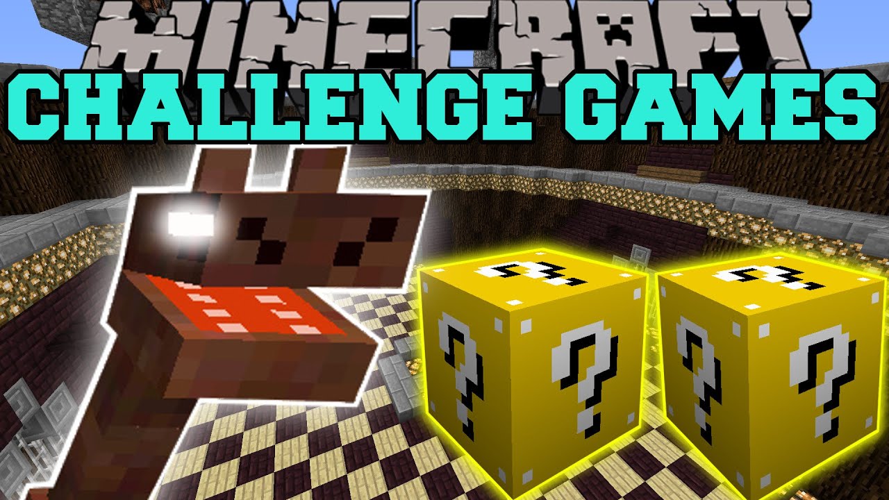 Minecraft: SEA MONSTER CHALLENGE GAMES - Lucky Block Mod - Modded Mini ...