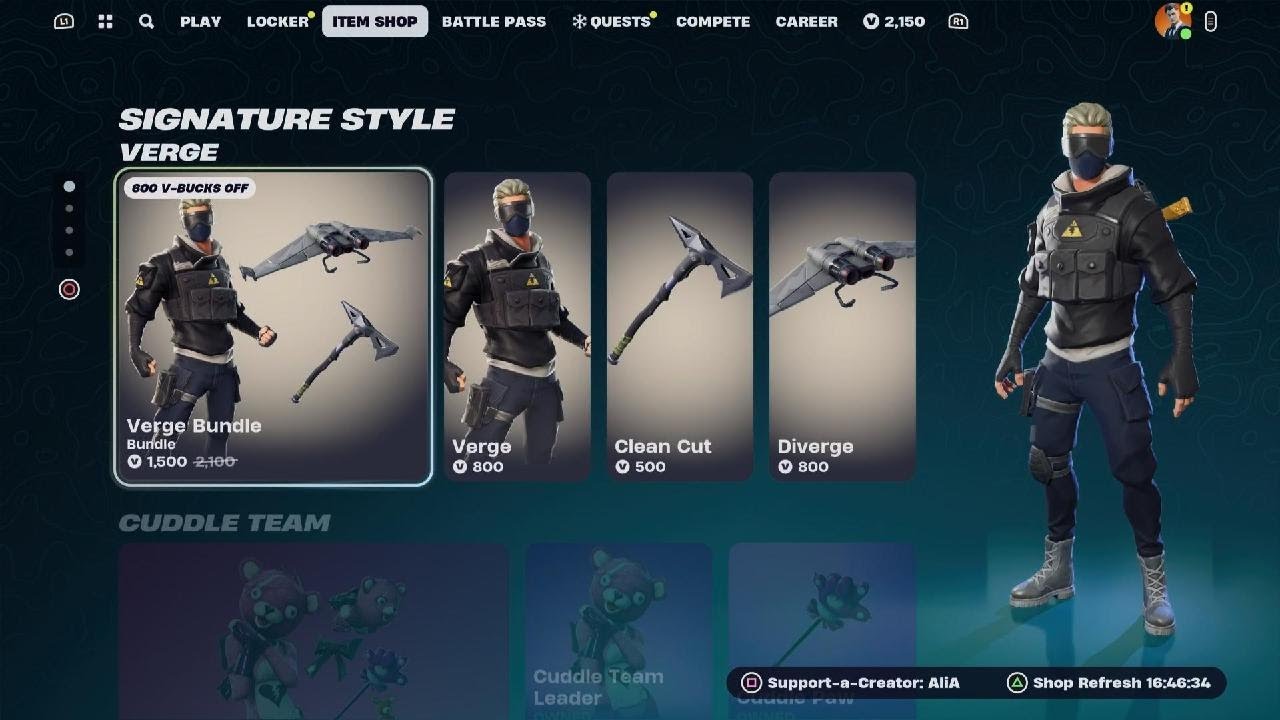 Fortnite | *NEW* Verge BUNDLE Review & Overview / is it Worth it??? ⚠️🥽 ...