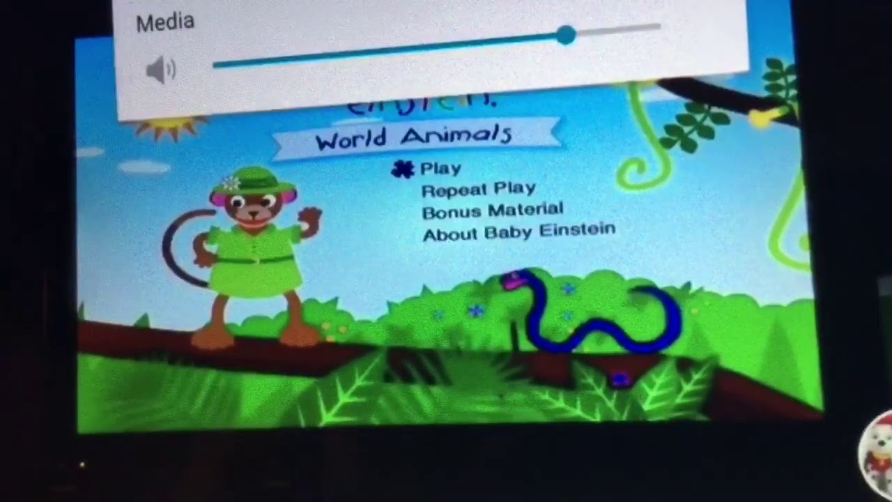Baby Einstein World Animals Dvd Menu