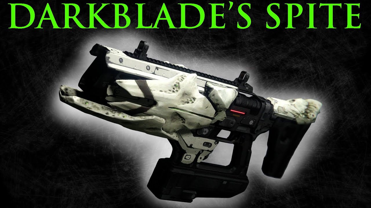 Destiny: Darkblade's Spite Fusion Rifle Review! - YouTube