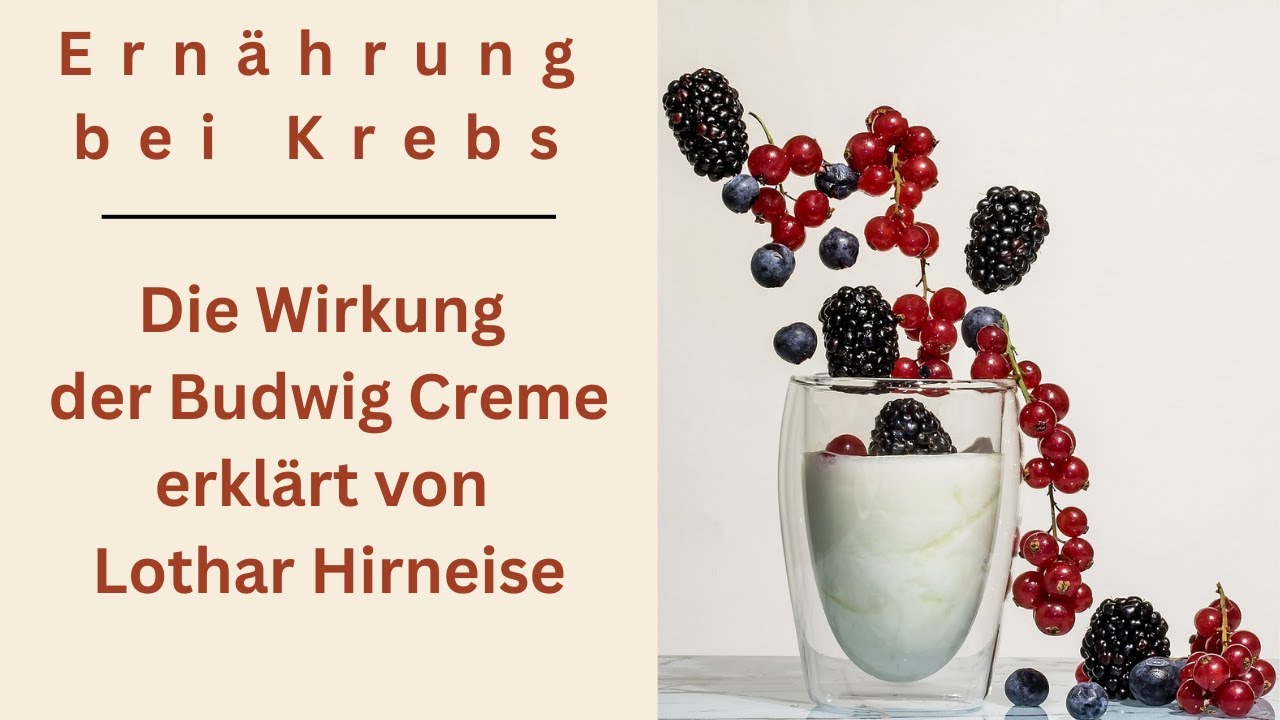 Die Budwig Creme mit Lothar Hirneise - YouTube