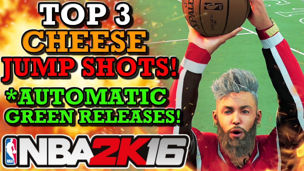 NBA 2K16 TOP 3 CHEESE JUMP SHOTS!! (SO MANY GREEN RELEASES!!) - YouTube