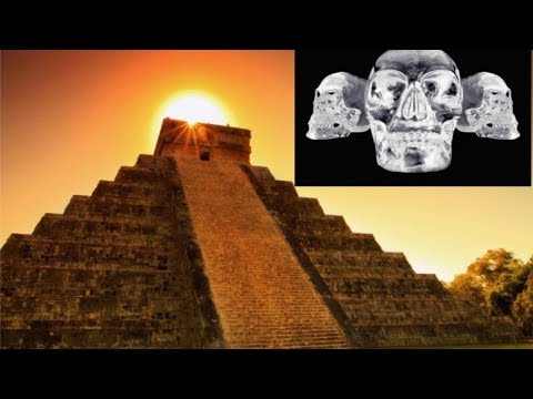 Crystal Skull Found in a Collapsed Mayan Pyramid - YouTube