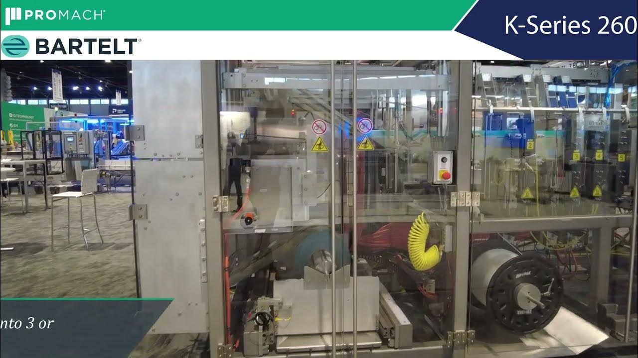 Bartelt K-260 Form, Fills, and Seals Recyclable Film - YouTube