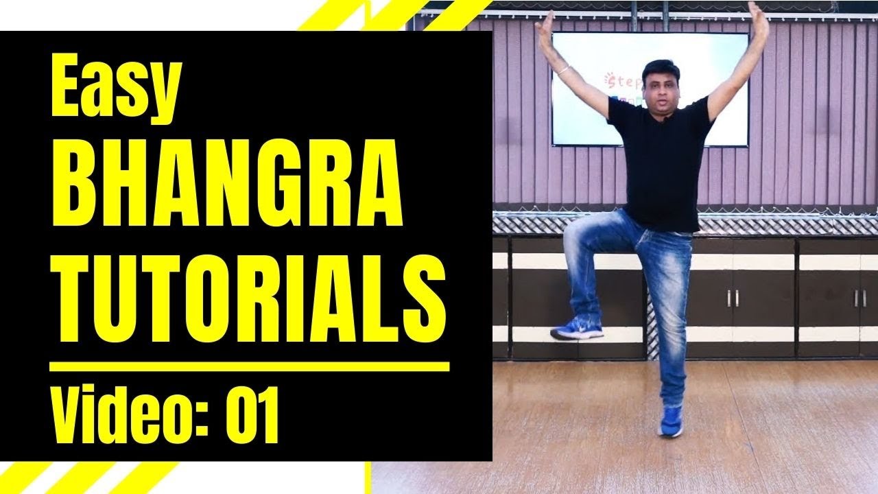Easy Bhangra Tutorials (Video 01) | Learn Bhangra Steps for Beginners ...