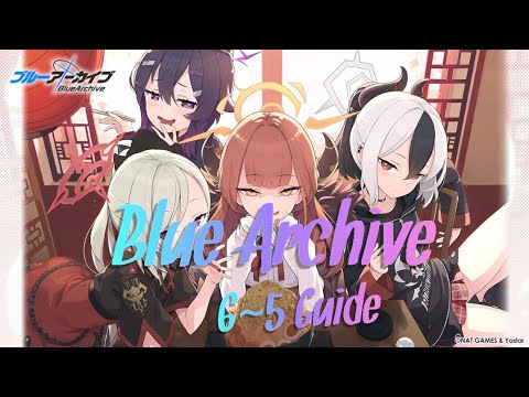 [Blue Archive] 6-5 Clear guide - YouTube