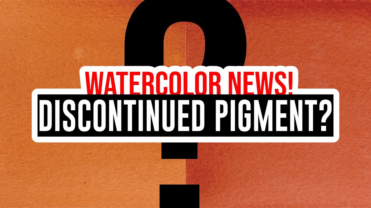 Watercolor News🎨- Which pigment is discontinued? PO48 or PR206 ...