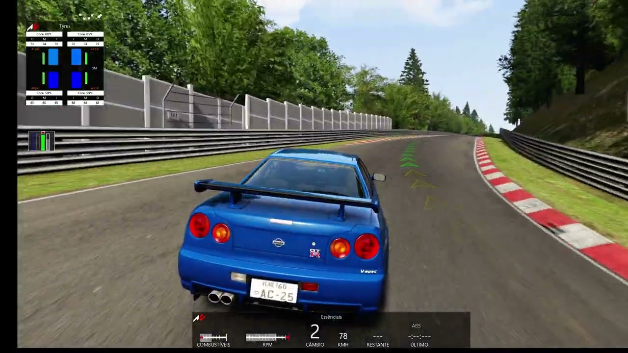 Nissan Skyline R34 GT-R - POV - Automobilista 2 / best timeless car / legendary car 😍💙 - YouTube