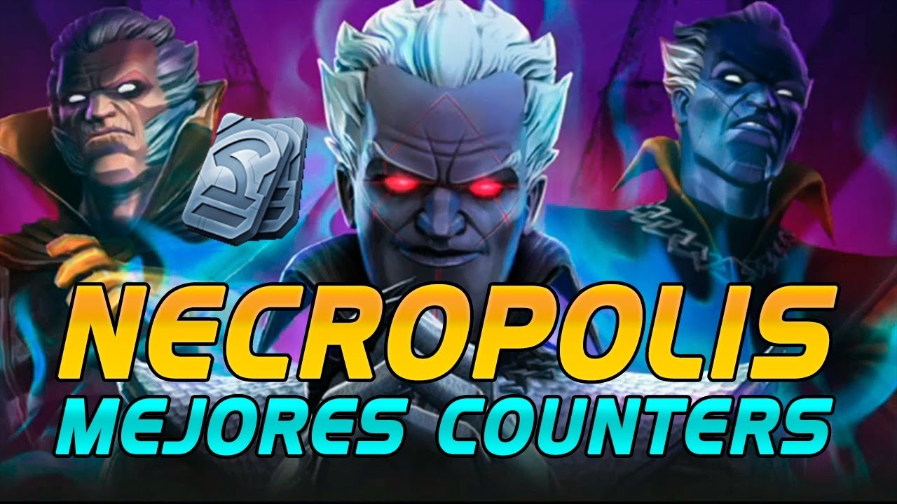 MEJORES COUNTERS PARA NECROPOLIS | MCOC - YouTube