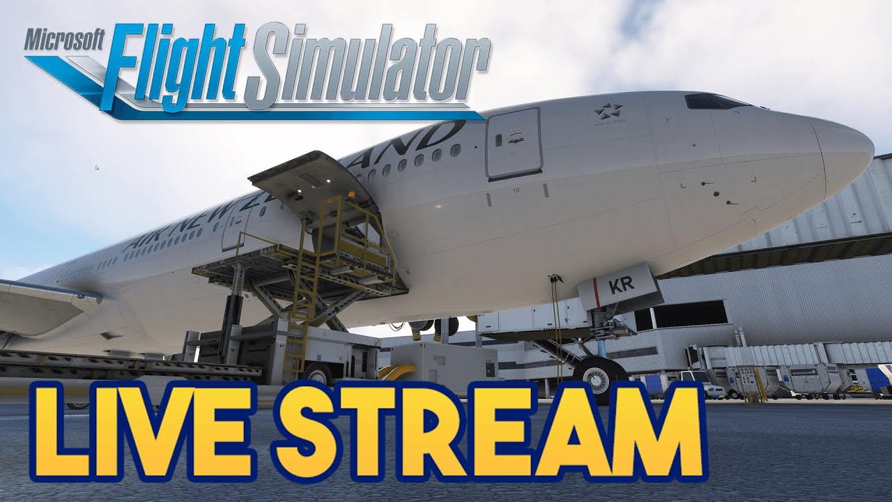 ️ Microsoft Flight Simulator - CROSS THE DITCH PMDG BOEING 777-300 ...