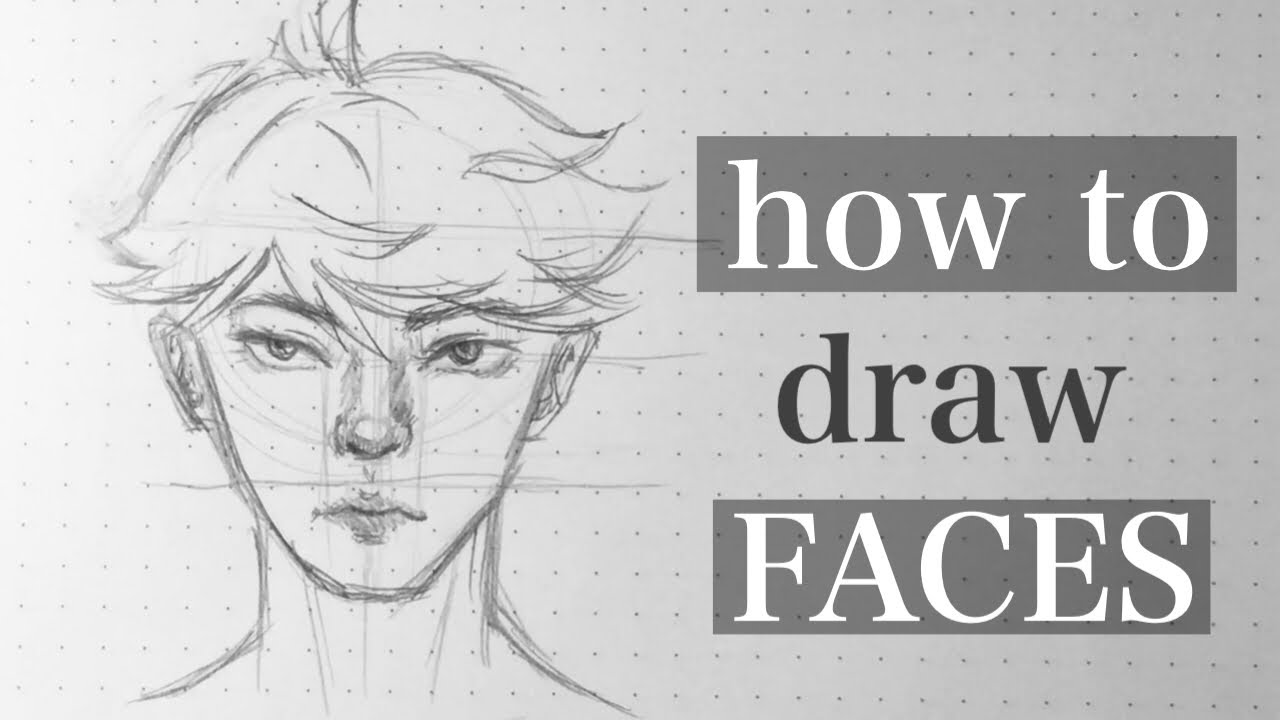 How To Draw A Cool Face Step By Step Faces People Free