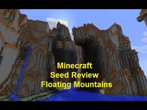 Minecraft Xbox 360: Seed Review #1 - Floating Mountains - YouTube