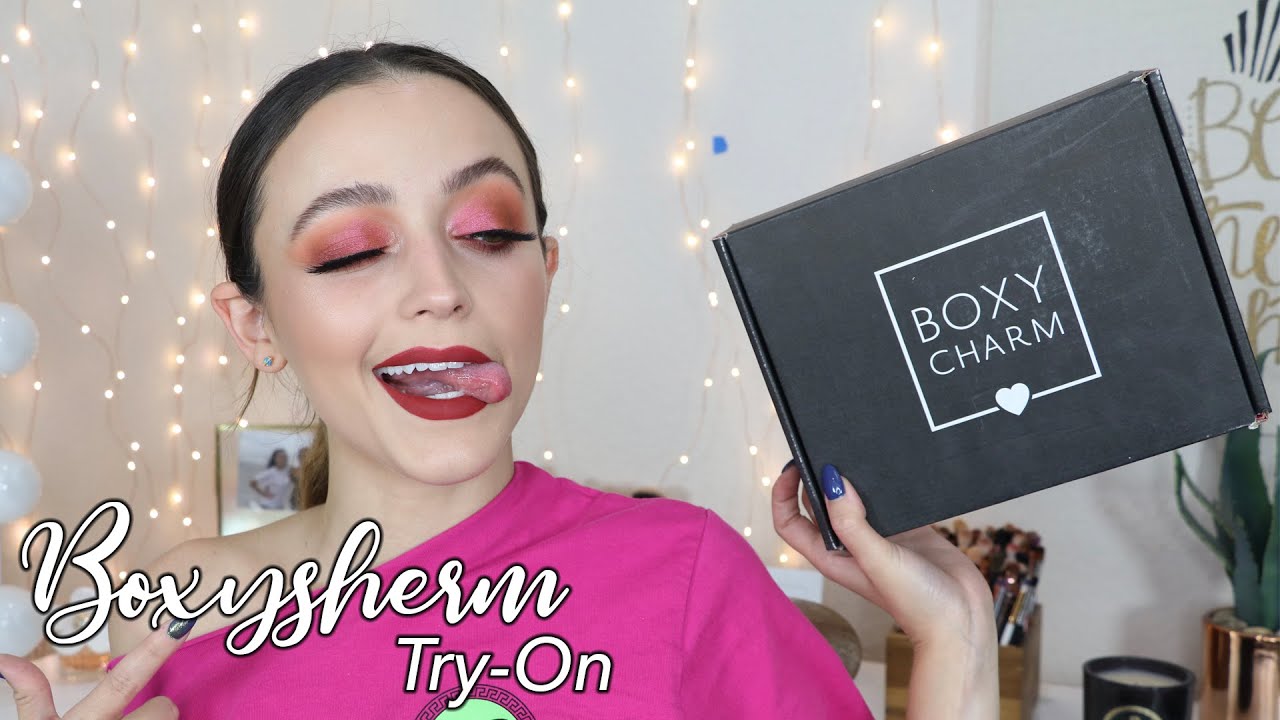 NOVEMBER BOXYCHARM UNBOXING | 2019 (Try on- First Impressions) - YouTube