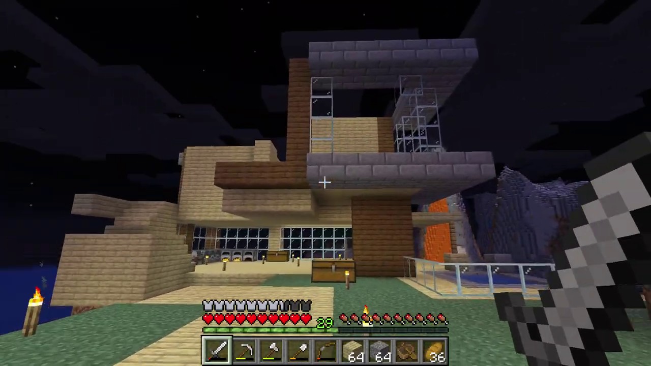 Minecraft Solo Vanilla Survival Episode 8 Changing the House - YouTube