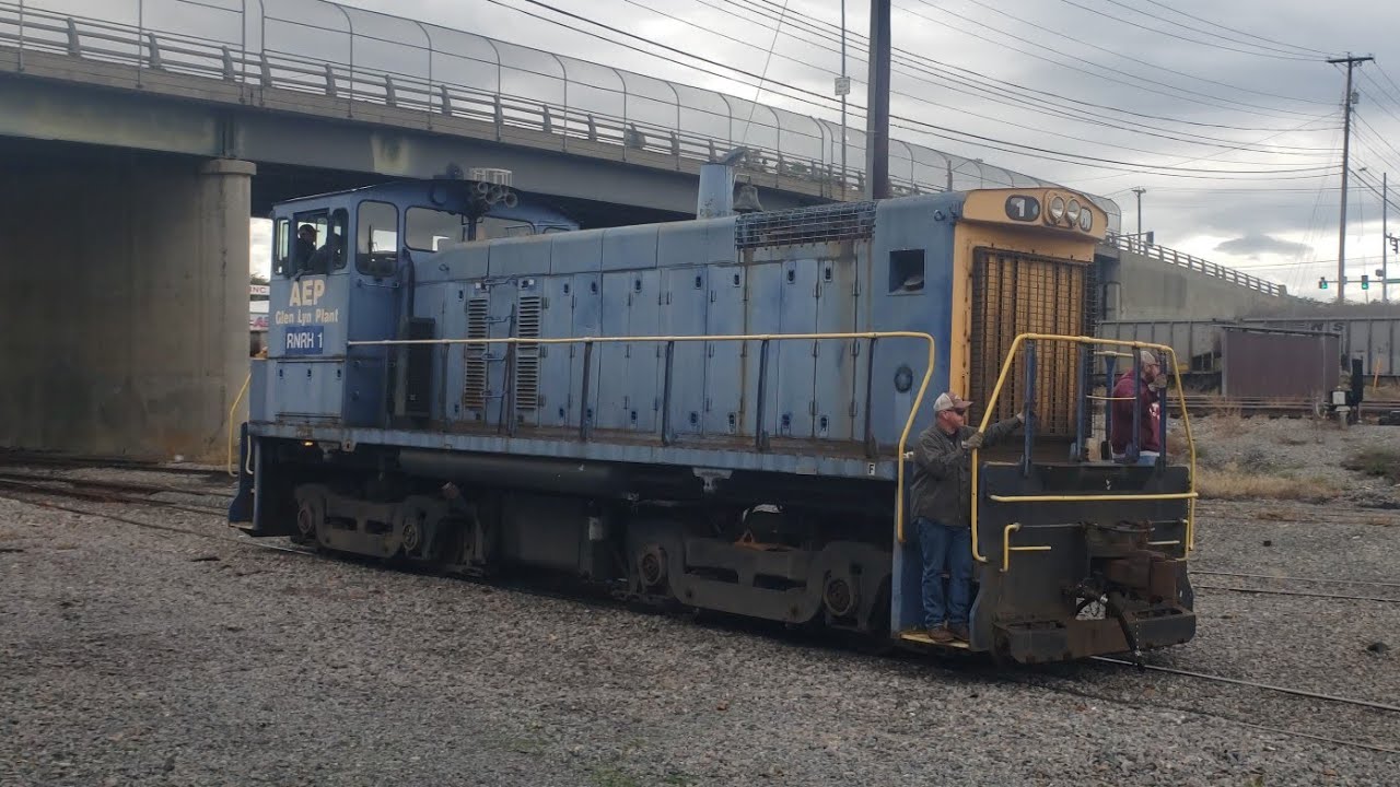 RNRH 1 Switching the Virginia Transportation Museum - YouTube