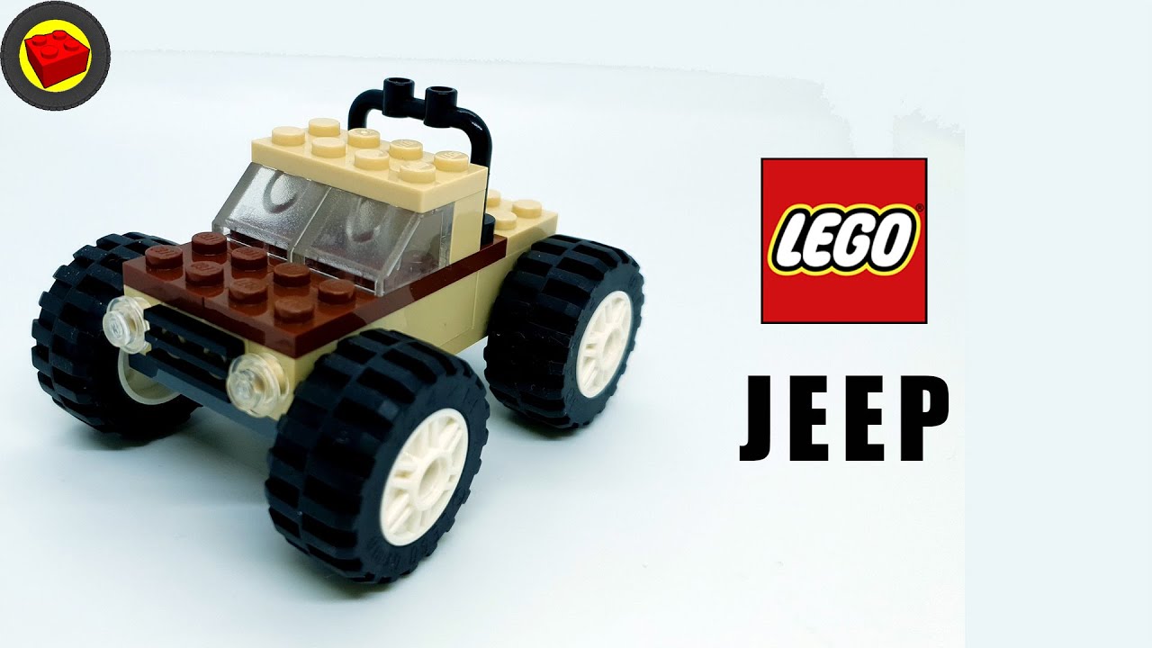 LEGO Jeep Building Instructions / Brick and Wheels - YouTube