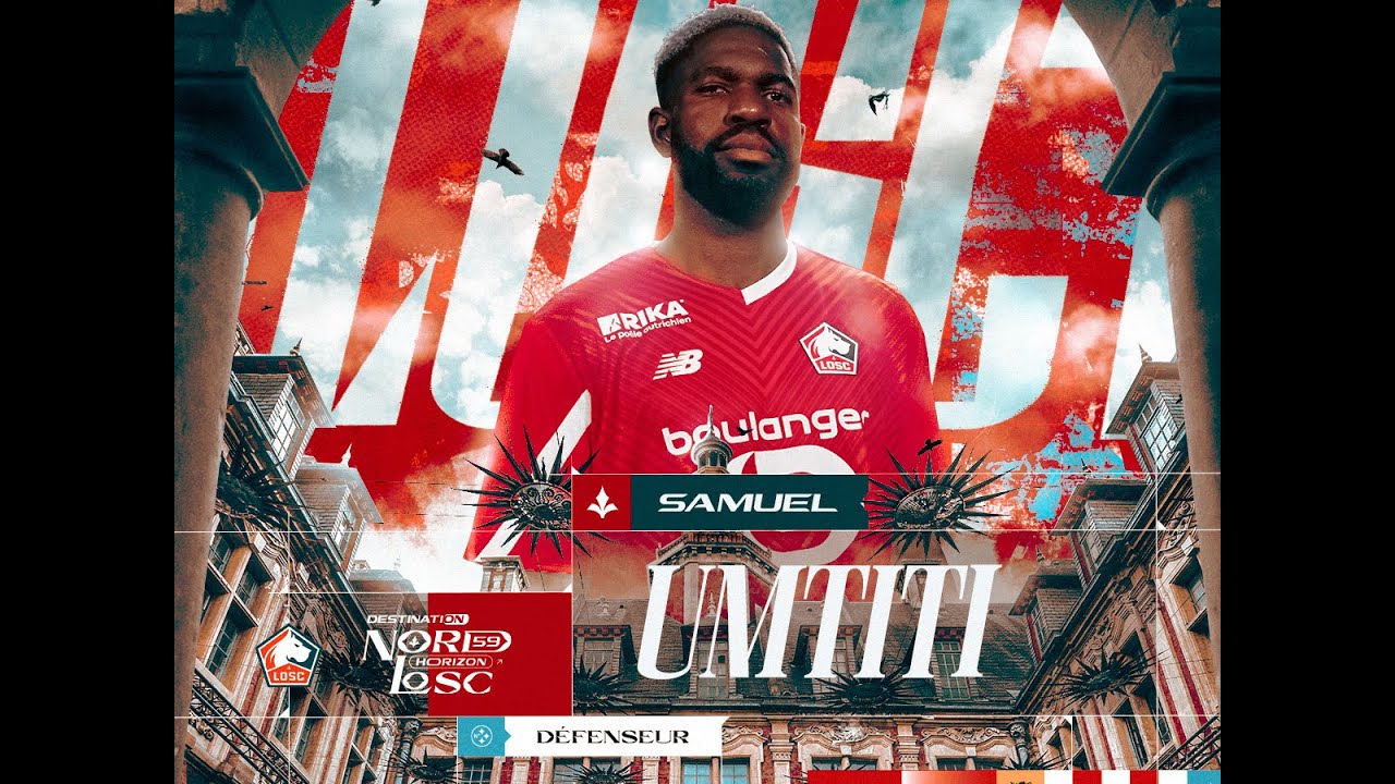 Samuel Umtiti est un Dogue ! 🔴⚪ - YouTube