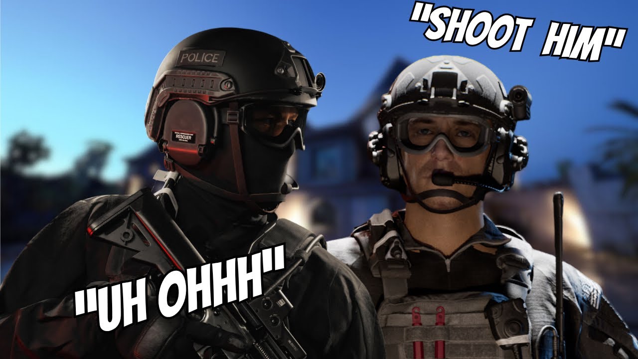Who Let Siege Players Join The SWAT TEAM?! (Ready Or Not) - YouTube