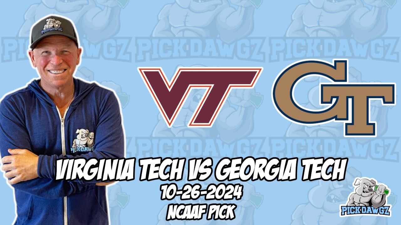 Virginia Tech vs Georgia Tech 10/26/24 College Football Picks ...