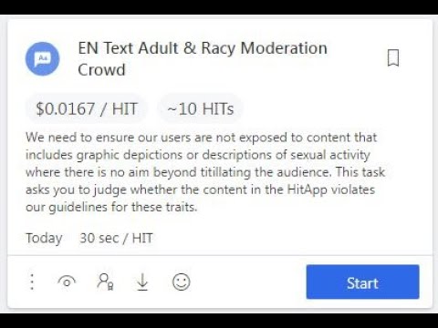EN Text Adult & Racy Moderation Crowd - YouTube