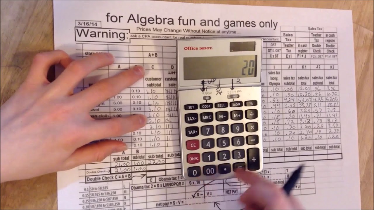1.1A) Business Algebra - Mathew Teaching Business Algebra fun and games ...