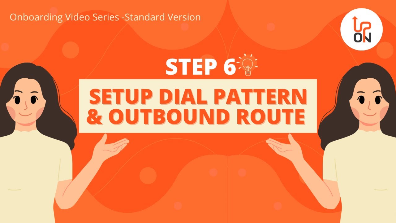 SETUP DIAL PATTERN & OUTBOUND ROUTE (STANDARD SERIES) - YouTube