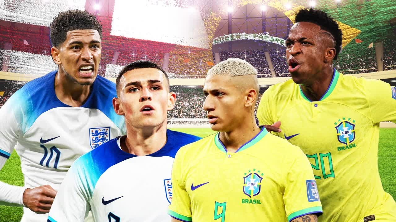 England vs Brazil: Three Lions host five-time World Cup winners - YouTube