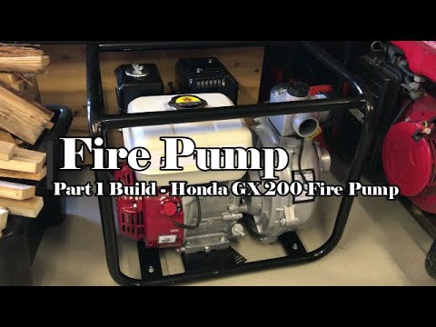 Fire Pump Part 1 - Pump Build - YouTube