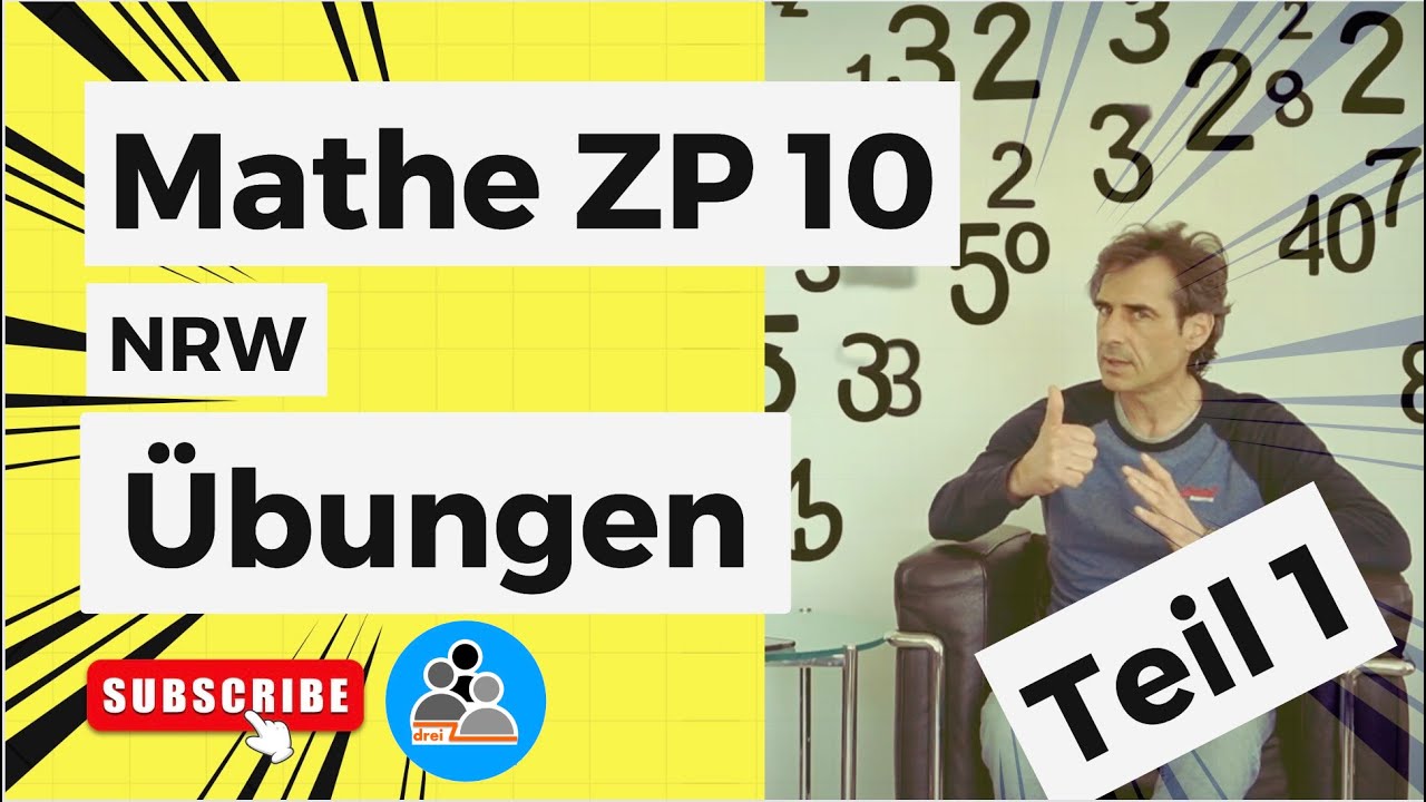 Mathe ZP 10 NRW Übungen Teil 1 - YouTube