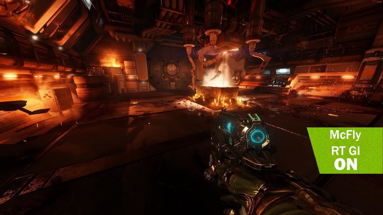 graphics mod for Doom (2016) on Nintendo Switch - handheld gameplay ...