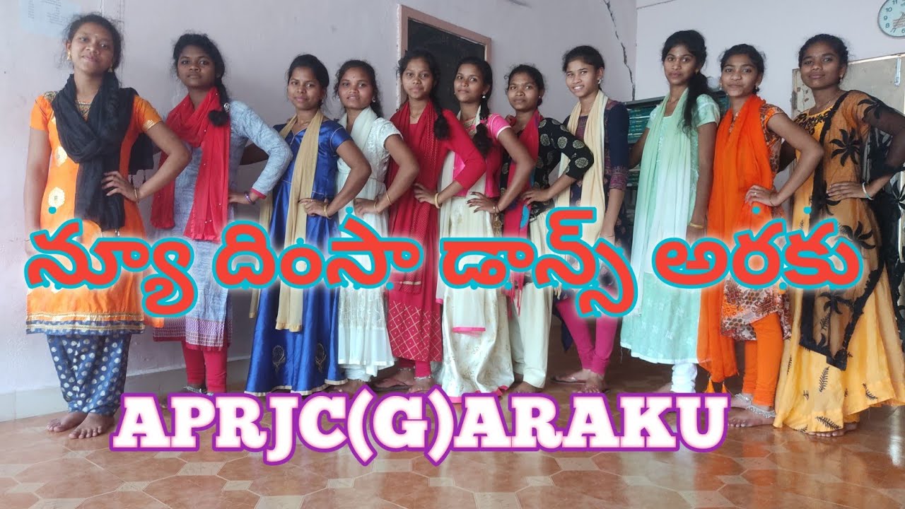 💃💃 APRJC Girls Araku Dimsa dance/AP in India💃💃 - YouTube