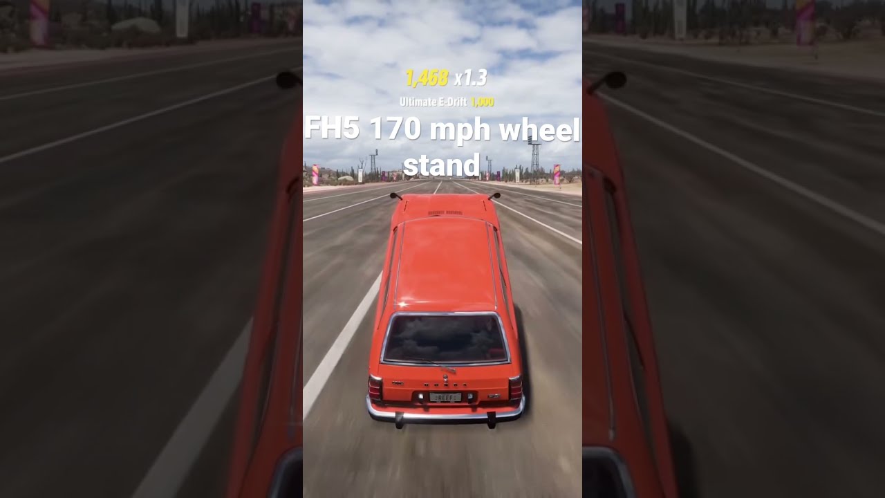 FH5 l 170mph wheel stand - YouTube