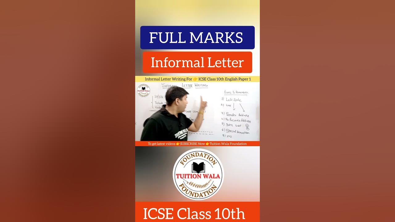 Icse Class 10 Informal Letter icse Class 10 English Paper 1 icse Class icse-class-10-informal-letter-icse-class-10-english-paper-1-icse-class