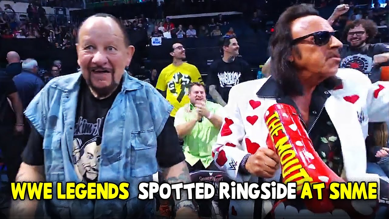 WWE Legends Leilani Kai, Bushwhacker Luke & Tatanka SPOTTED Ringside at ...