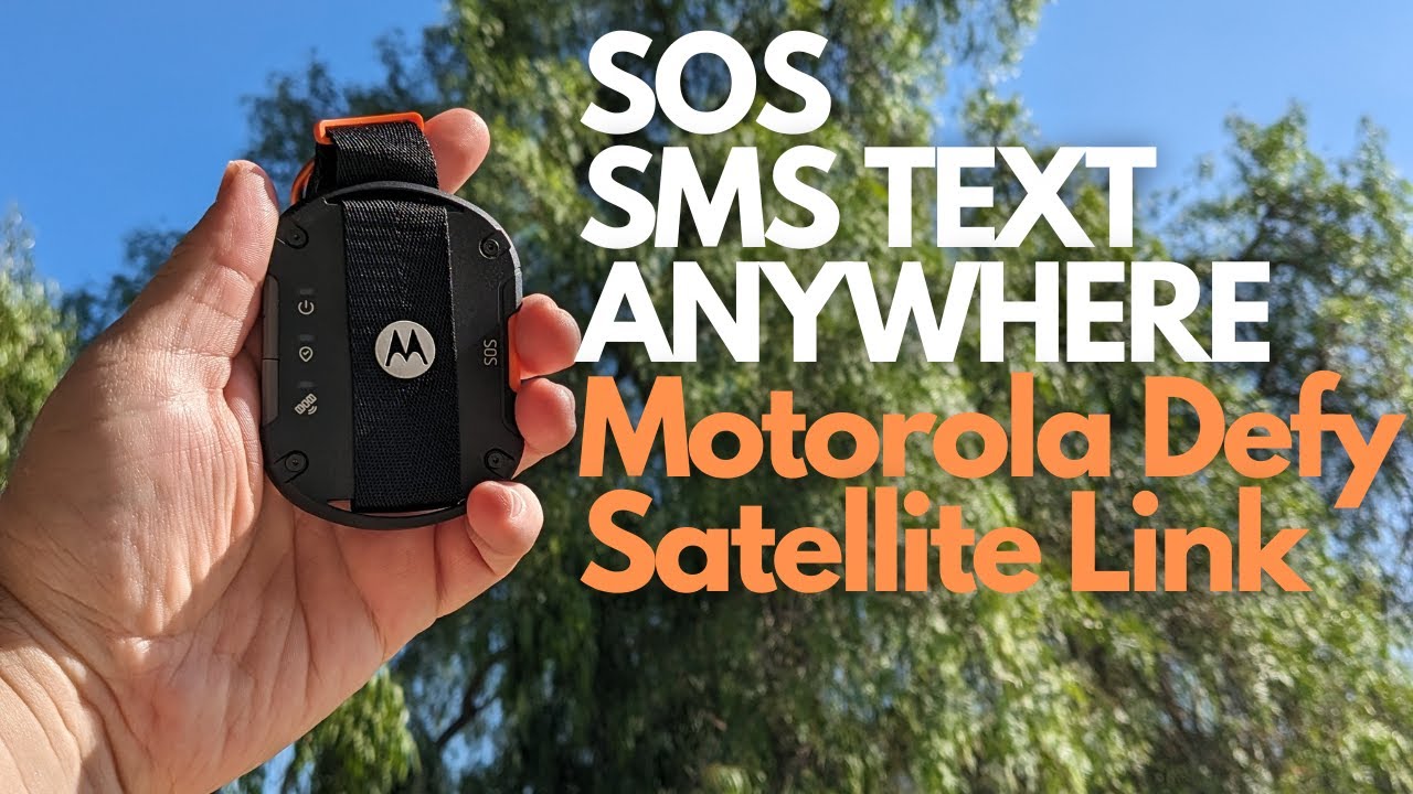 Motorola Defy Satellite Link Review: Emergency SOS, SMS Text Anywhere ...