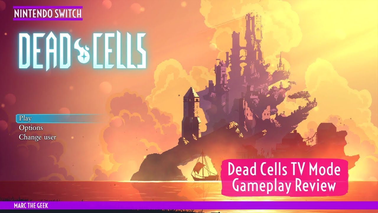 Dead Cells on Switch, TV Mode Gameplay Review - YouTube