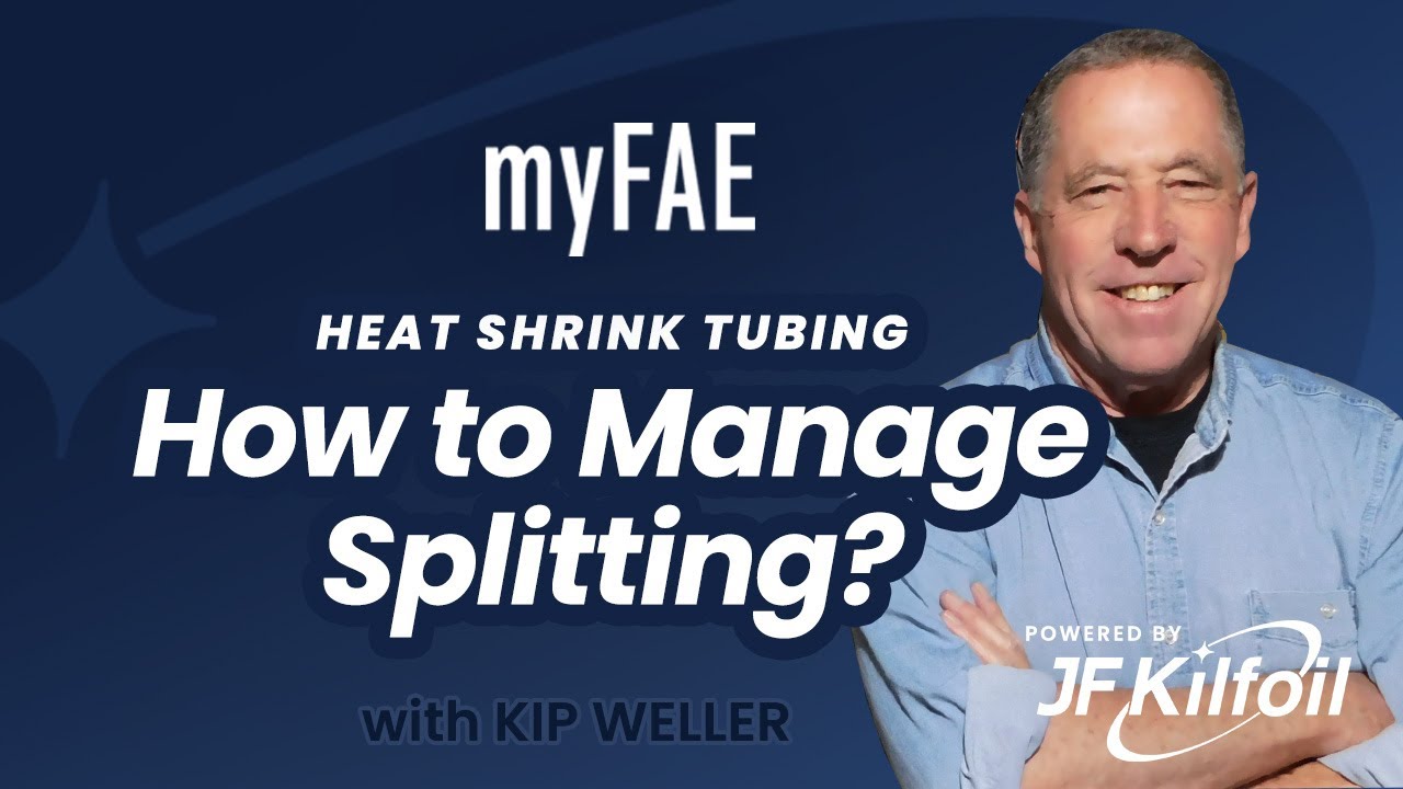 How to Manage Splitting with Heat Shrink Tubing - YouTube